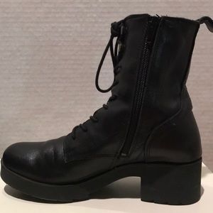 Zign | Shoes | Zign Asos Black Platform Ankle Laceup Boots | Poshmark